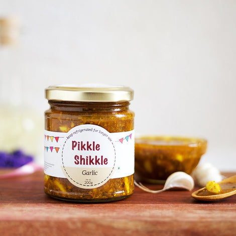 Garlic Pickle - 200 gms – Pikkle Shikkle